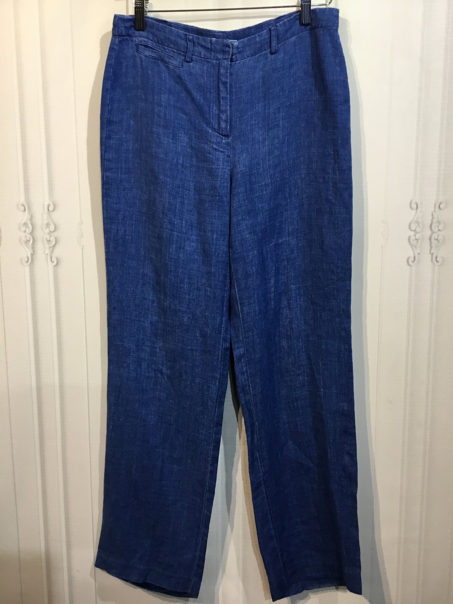LUXURY J Mc Laughlin Size S/4 Blue Bottoms – Worth The Wait